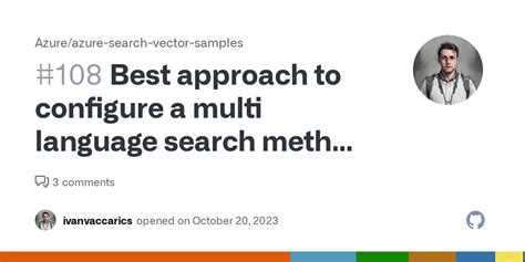 Best Approach To Configure A Multi Language Search Method With Hybrid Search Issue 108