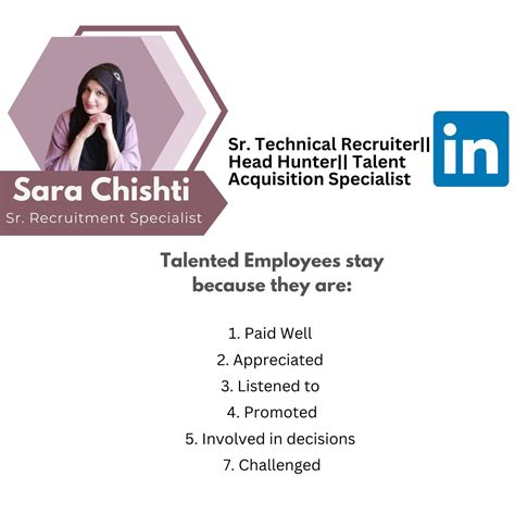 Employees Talentedemployees Employeesturnover Linkedinconnection Sara Chishti 🇵🇸 11