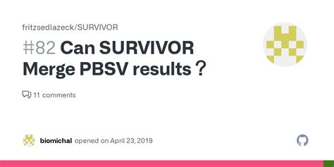 can survivor merge pbsv results？ · issue 82 · fritzsedlazeck survivor