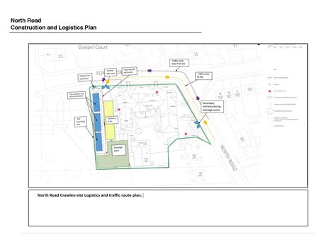 Construction Logistics Plan Template