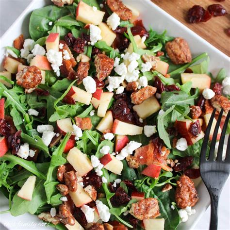 Apple Pecan Bacon Salad