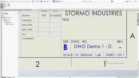 solidworks drawing demo 6 manual creating of linked property youtube