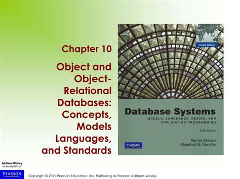 ppt chapter 10 object and object relational databases concepts