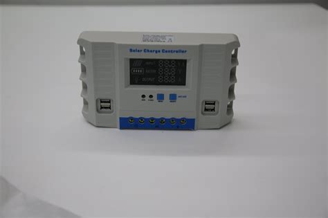 PWM 60A 12V 24V Solar Charger Controller Automatic IdentificationWith LCD Color Screen Display