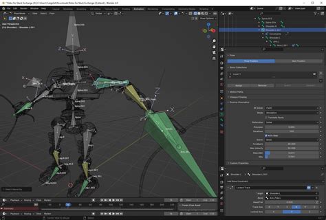 Animation Can I Make IK Robot Elbow Face A Persistent Direction Like