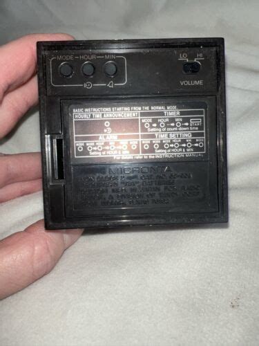Vintage Radio Shack Micronta Vox Clock 2 Talking Alarm Clock Model 63 903 Tested 4718140427