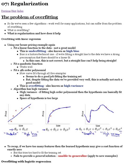 07 regularization pdf loss function regression analysis