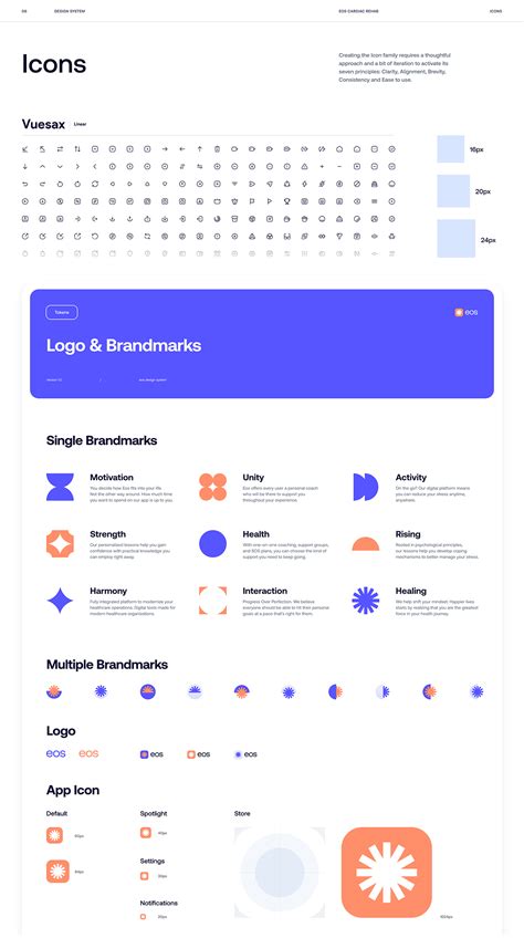 eos design system and ui kit library behance