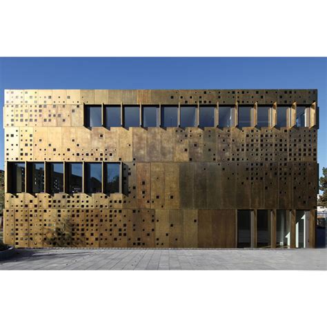 Brass Gold Cladding Solutions Wall Cladding Arcedior