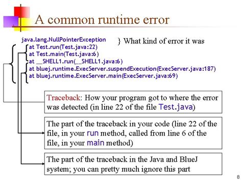 Error Messages Feb Types Of Errors N