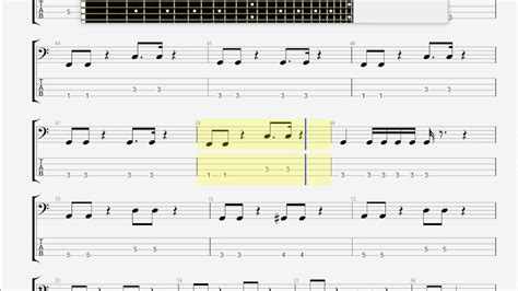 Branch Michelle Everywhere Bass Guitar Tab Youtube
