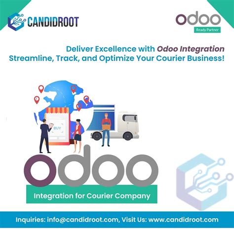 Deliver Excellence With Odoo Integration Streamline Track And Optimize Your Courier Business