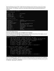 Configuring Network Settings On Windows And Linux Servers For Course Hero