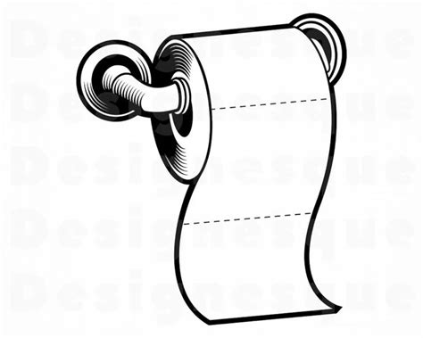 Toilet Paper Bathroom Svg Toilet Paper Svg