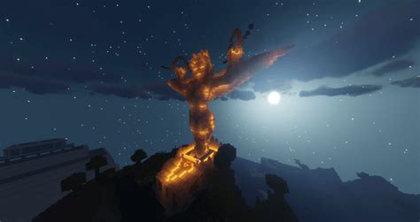 Here Is A Statue And Alter I Built In Minecraft To Inanna Hope You Enjoy Dunno If This