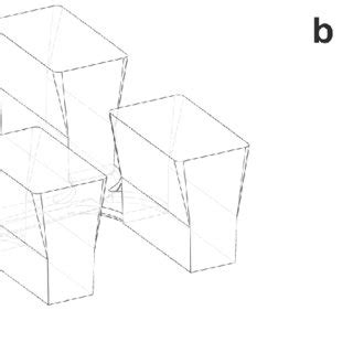 A Model Of Keel Blocks With Casting System B Sample Grey Block Download Scientific