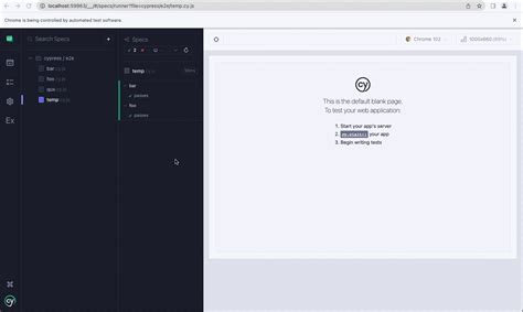 cypress explorer npm