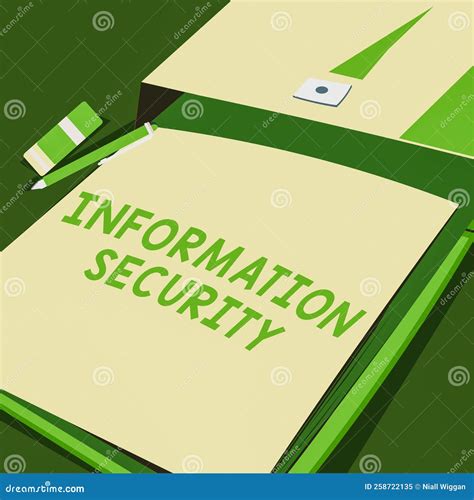 Hand Writing Sign Information Security Business Overview Infosec Preventing Unauthorized Access