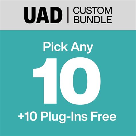 Uad Software Custom 10 Plus Bundle Gearlounge