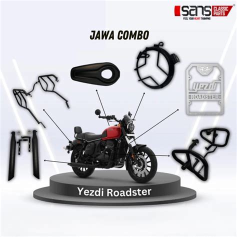 Yezdi Roadster Combo Sans Classic Parts