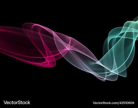 Abstract Flowing Lines Background Royalty Free Vector Image