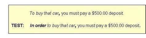 Note To Test Whether The Introductory Infinitive Is Adverbial Place In Order In Front Of The