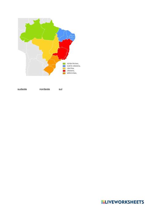 Mapa Online Worksheet Live Worksheets
