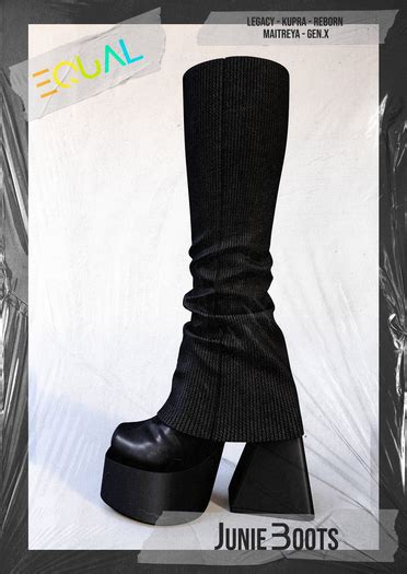 Second Life Marketplace Equal Junie Boots Fatpack