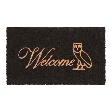 Ovo Welcome Mat Blackovo Welcome Mat Black Ofour