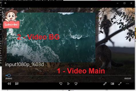 Command Line VIdeo Overlays Another Incorrectly Background Is Over Overlay Super User