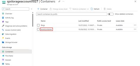 Blob ストレージ イベントを Web エンドポイントに送信する ポータル Azure Event Grid Microsoft