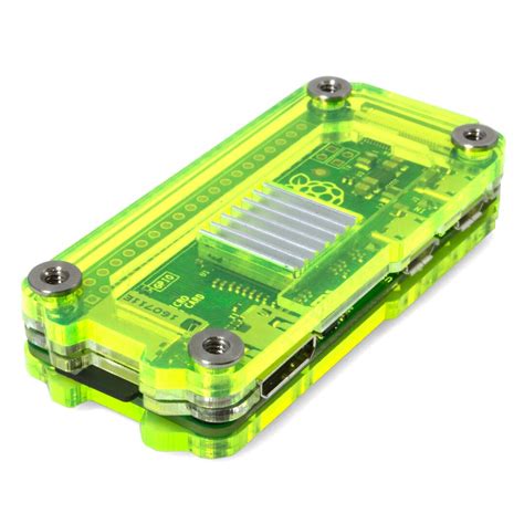 c4labs zebra zero heatsink case for raspberry pi zero zero w laser