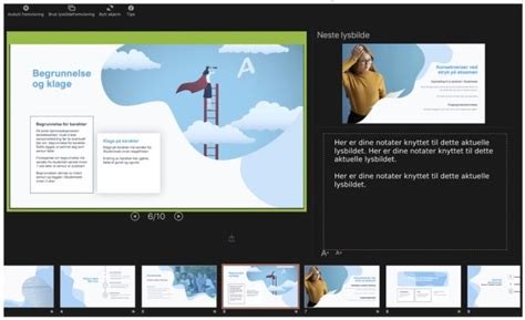 Del Powerpoint Presentasjon I Et Zoom Møte Og Se Dine Egne Notater