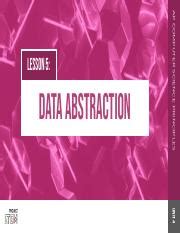 CSP U04 L05 Pdf Data Abstraction AP COMPUTER SCIENCE PRINCIPLES LESSON 5 UNIT 4 Lesson 5