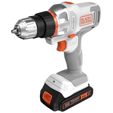 20v Max Matrix™ Cordless Drilldriver Kit White Blackdecker