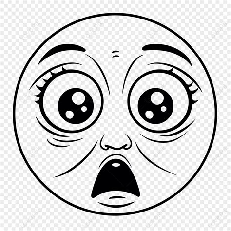 아이들의 아웃라인 스케치 드로잉을 위한 화난 얼굴 색칠 페이지 벡터개요개요 예술 Png 일러스트 무료 다운로드 Lovepik
