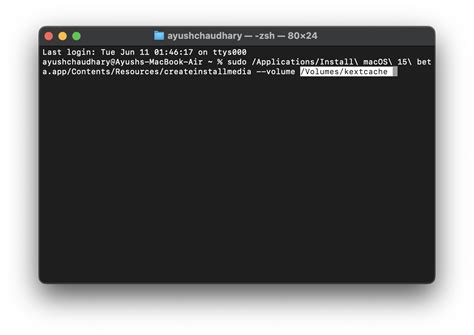 Guide To Create A Bootable MacOS USB Drive Using GibmacOS Tool Kextcache