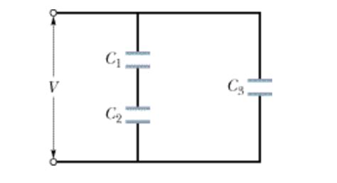 Solved In The Figure Find The Equivalent Capacitance Of Chegg