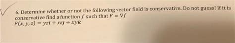 Solved Determine Whether Or Not The Following Vector Chegg