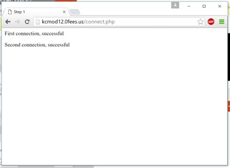 Module 12 Connecting Php To Mysql Kerryusf