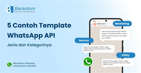 5 Contoh Template Whatsapp Api Jenis Dan Kategorinya