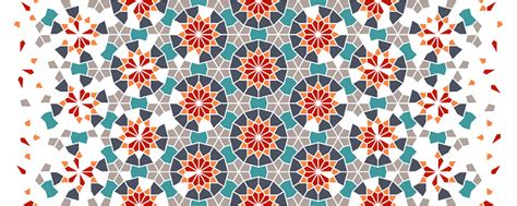 모로코 모자이크 배경 화면 반복 벡터 테두리 패턴 배경 컬러 아라베스크 붕괴기와 기하학적 모로코 하프톤 패턴 기하 도형에 대한