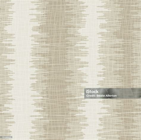 시보리 스타일 스트라이프 벡터 원활한 벡터 패턴 배경 에크루 베이지 소재의 세로 줄무늬가 트림 텍스처를 배경으로 낙서 중립 직조