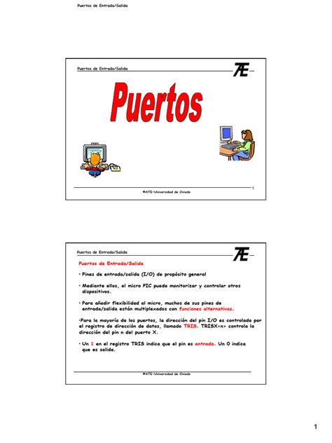 Gpio Puertos Pdf De Entrada Y Salida Microcontrolador
