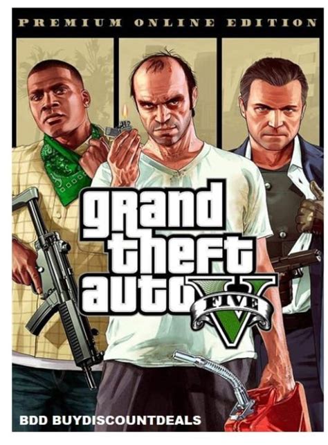 Gta 5 Grand Theft Auto V Premium Edition Enterprise Packcashdlcs