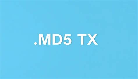 ¿qué Es Un Archivo Md5txt Descubre Cómo Gestionarlos