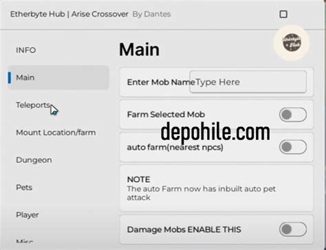 Roblox Arise Crossover Script Farm Kill Hilesi İndir 2025