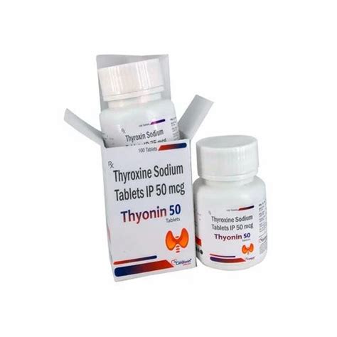 Thyroxine Ip 50 Mcg At ₹ 12666bottle Thyronorm Tablet In