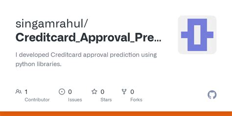 Creditcard Approval Prediction Capstone Completed Ipynb At Main · Singamrahul Creditcard