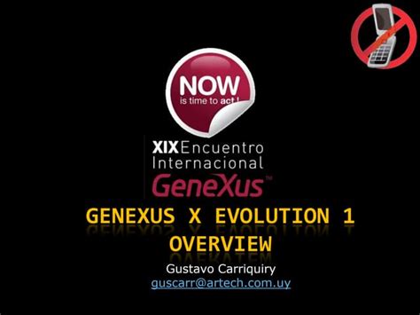 003 Overview De Genexus X Evolution 1 Ppt